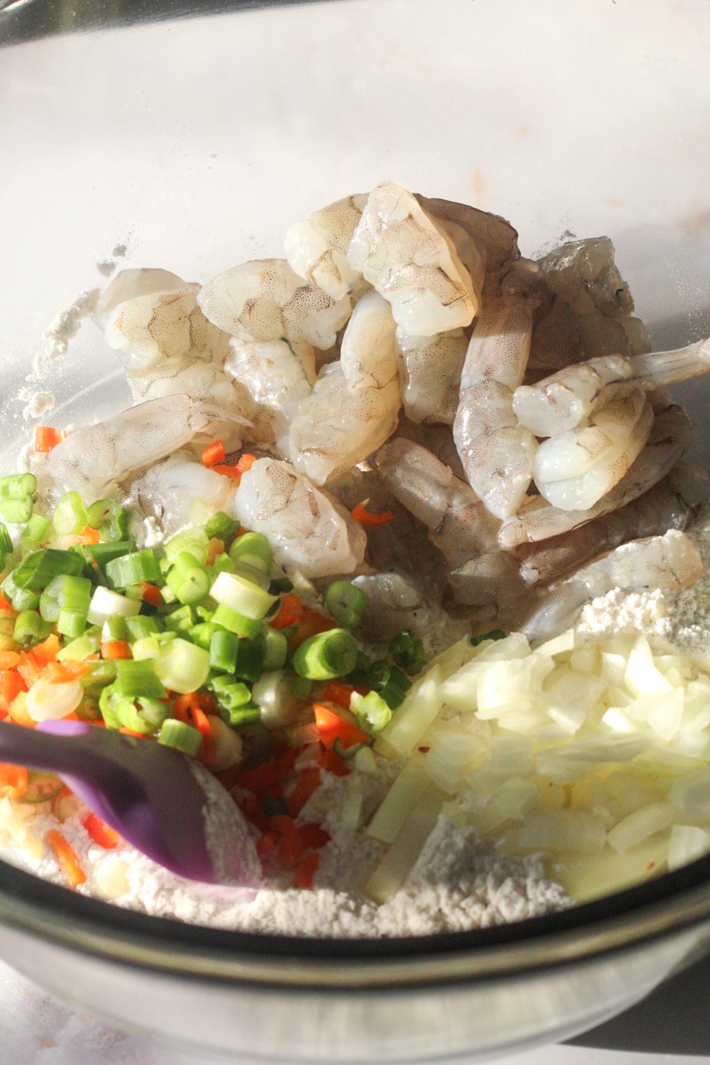 Shrimp Accra (Caribbean Fritters) - Spoonful of Scrumptious
