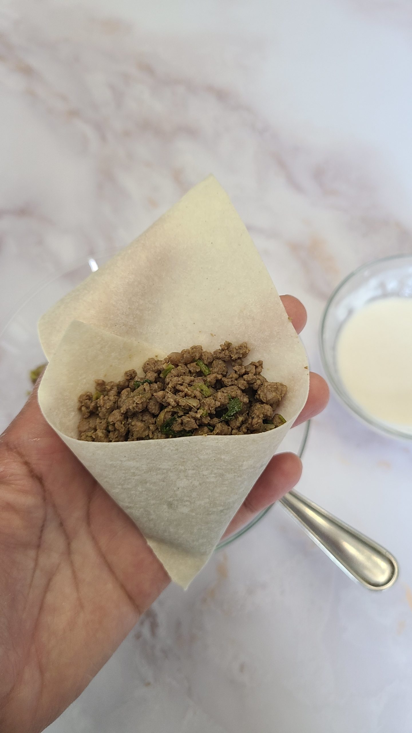 Spicy Beef Samosa - Spoonful of Scrumptious
