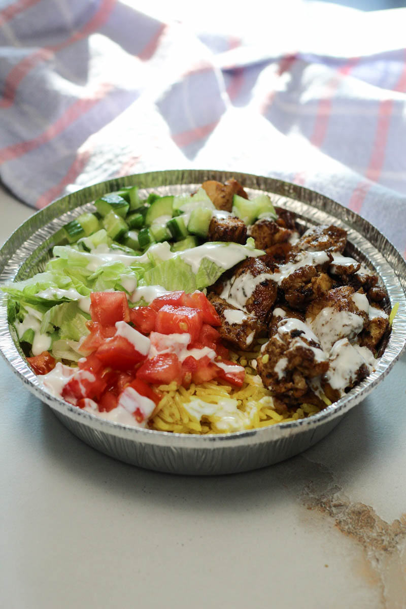 Halal Cart Chicken and Rice - Spoonful of Scrumptious